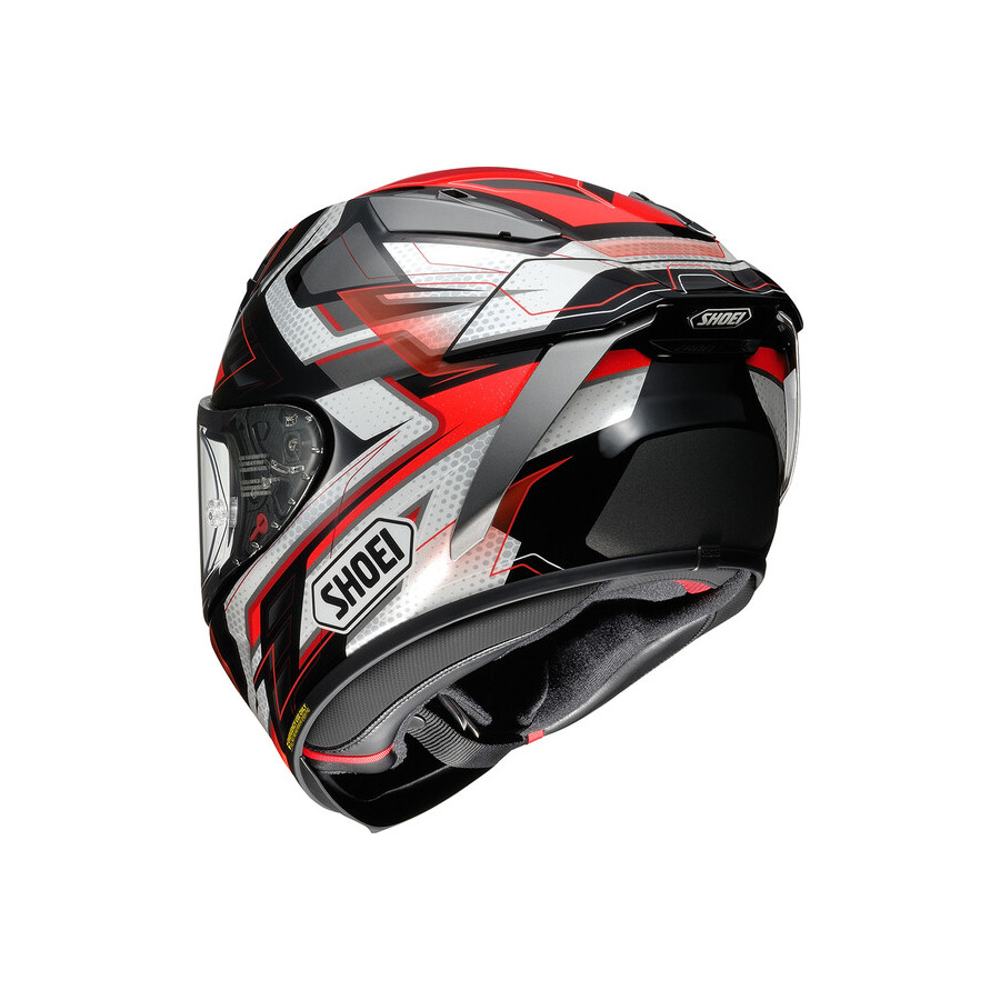 Casque moto Intégral X-Spr Pro Escalate - Shoei TC-5 /Blanc/Gris/Noir 2XL