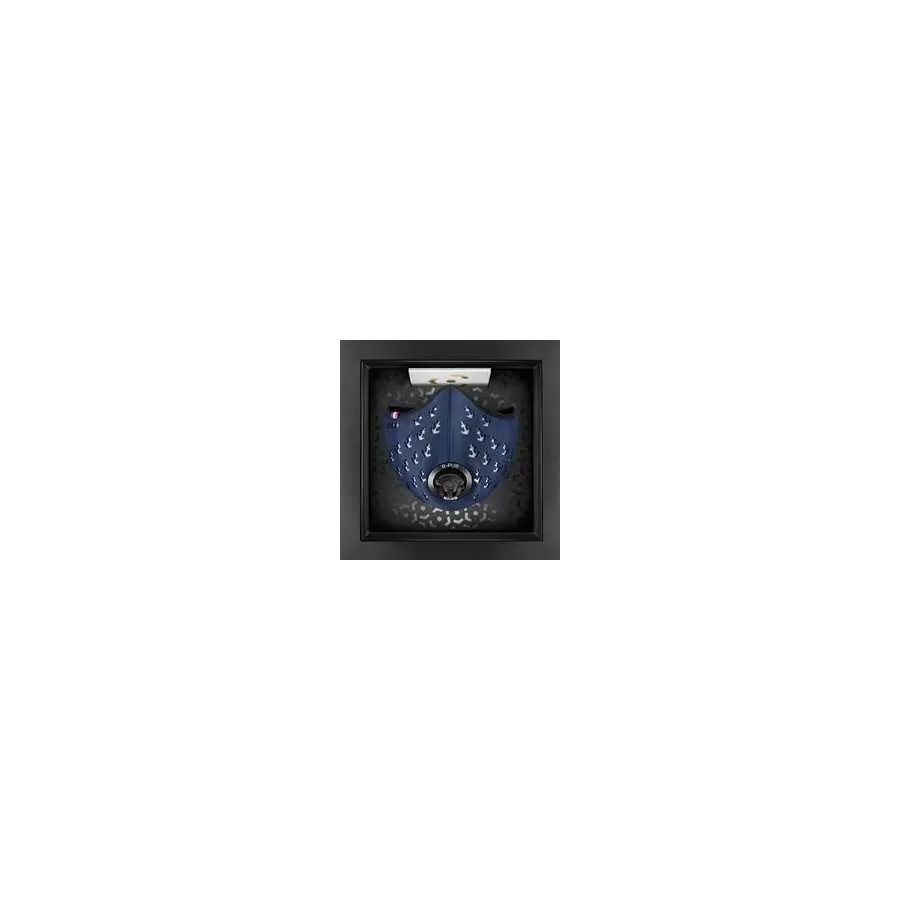 Masque antipollution R-PUR Nano® v2 (Hexagone Noir)