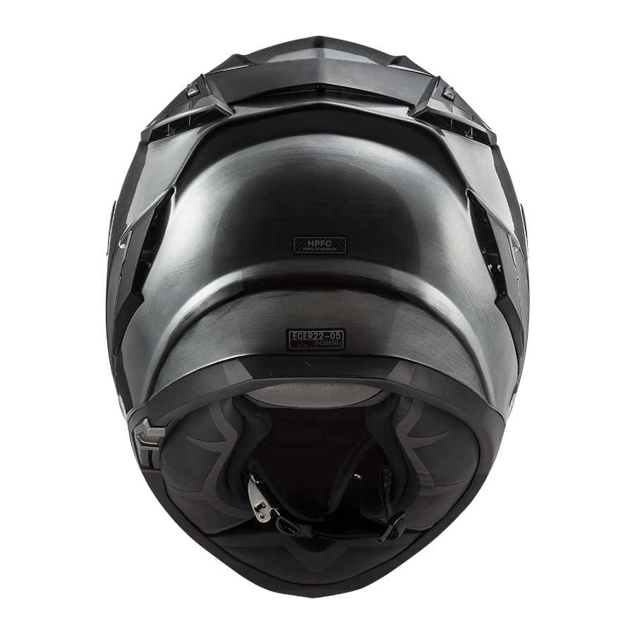 CASQUE INTÉGRAL FF327 CHALLENGER JEANS TITANIUM - LS2