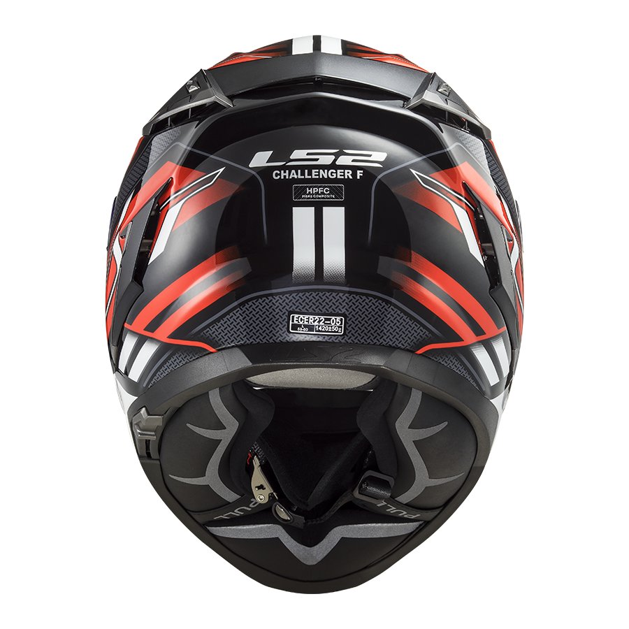 CASQUE INTÉGRAL FF327 CHALLENGER SPIN - LS2 Cobalt Mat/Jaune 2XS
