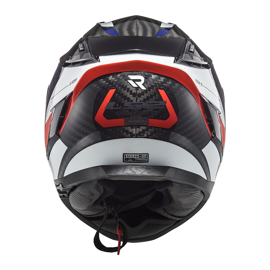 CASQUE INTÉGRAL FF327 CHALLENGER CT2 ALLOY - LS2 Chrome/Orange 2XS