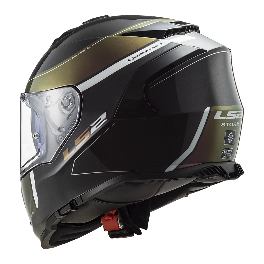 CASQUE INTÉGRAL FF800 STORM VELVET BLACK RAINBOW - LS2