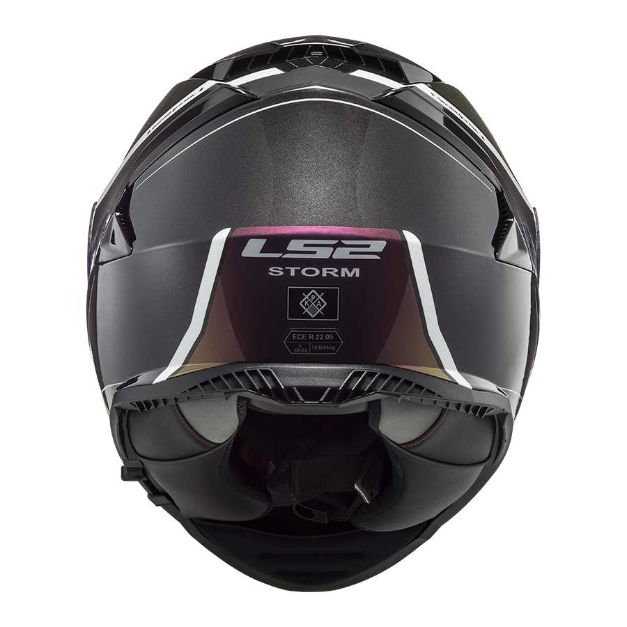 CASQUE INTÉGRAL FF800 STORM VELVET BLACK RAINBOW - LS2