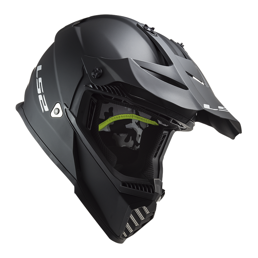 Casque Cross Mx437 Fast Evo Matt Black - Ls2